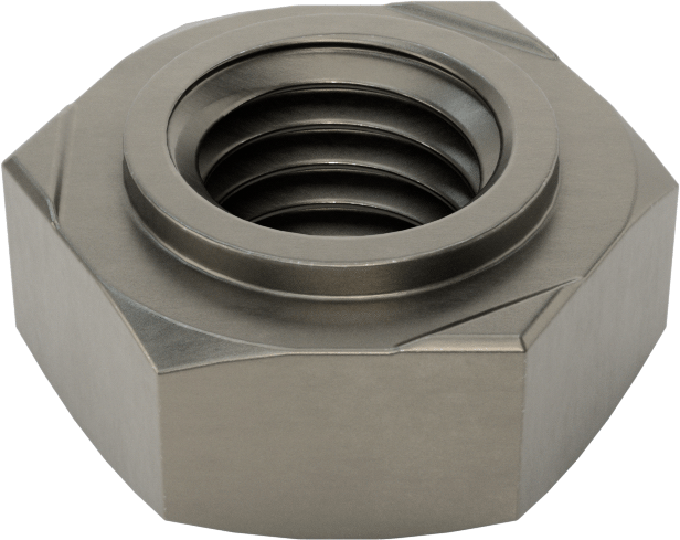 1/4"-20 UNC Weld Nut - Round Steel Weld Nut with 3 Projections ...